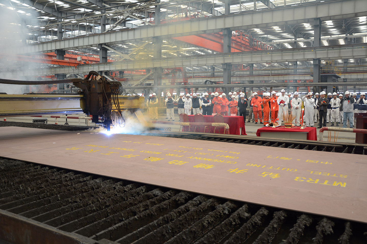 CMHI's Large-scale Offshore Newbuilding Project Starts Up with ABS Class